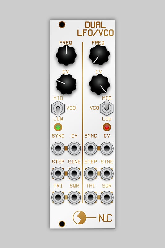 nlc1100 dual lfo/vco, nlc version | synthCube kit | Reverb