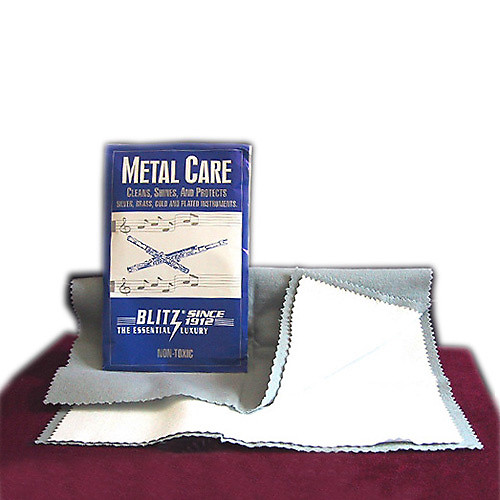 Blitz Polishing Cloth For Plated Instruments | Reverb