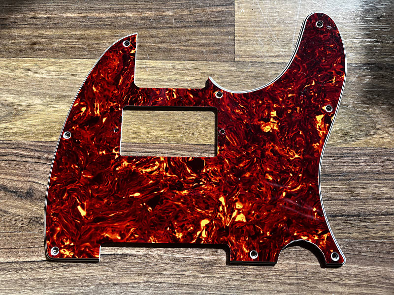 Guitar Anatomy Telecaster Neck Humbucker - Red Tortoiseshell | Reverb