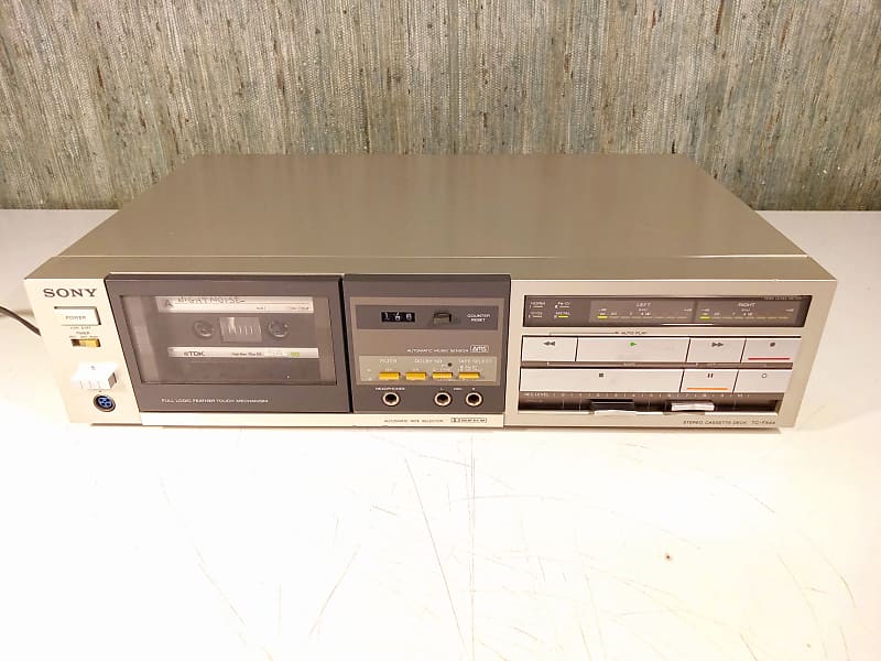 Sony TC-FX44 Stereo Cassette Deck Tape Deck Vintage 80s | Reverb