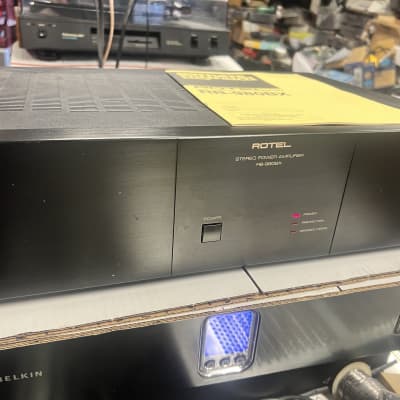 Rotel RB-980BX 1998 - 2 Channel Stereo Power Amplifier 2 | Reverb