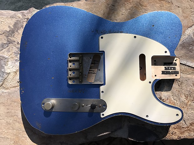 Real Life Relics Tele Telecaster Body Lake Placid Blue | Reverb