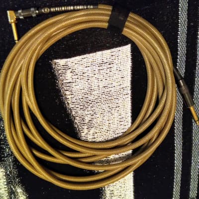 Revelation Cable Company Guitar Cable - Dark Gold | Reverb Canada