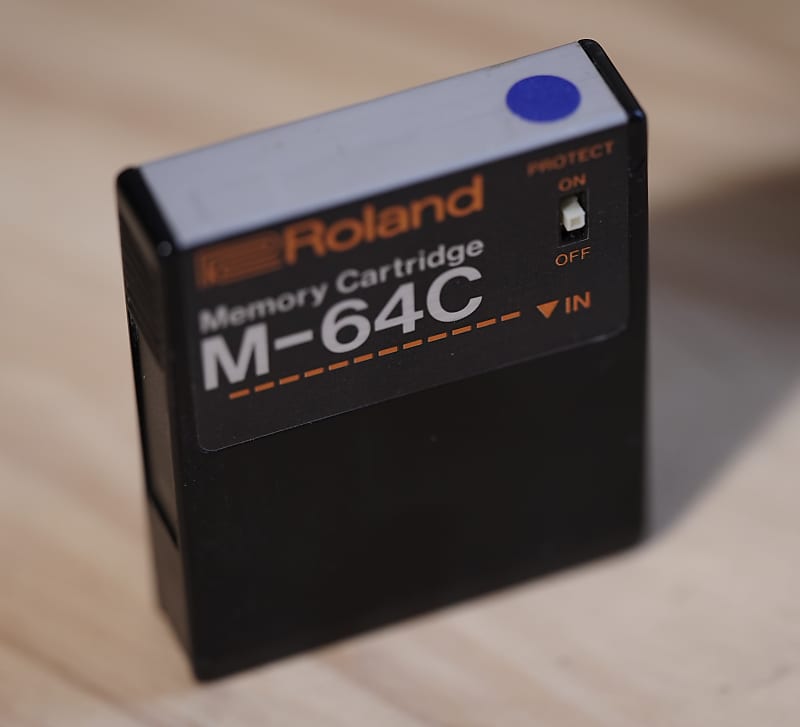 Roland M-64C Memory Cartridge | Reverb