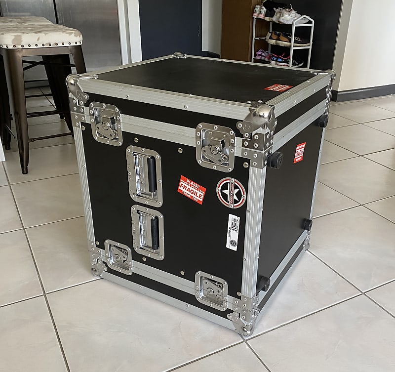 Road Runner 12RRUED Deluxe Effects Rack Case 2010s Black / | Reverb