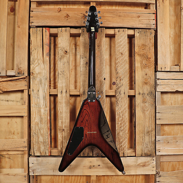 Cort Flying V Electric Guitar MIK 1990's? Walnut | Reverb