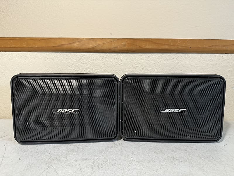 Bose Model 101 Music Monitor Speakers Indoor Outdoor HiFi | Reverb