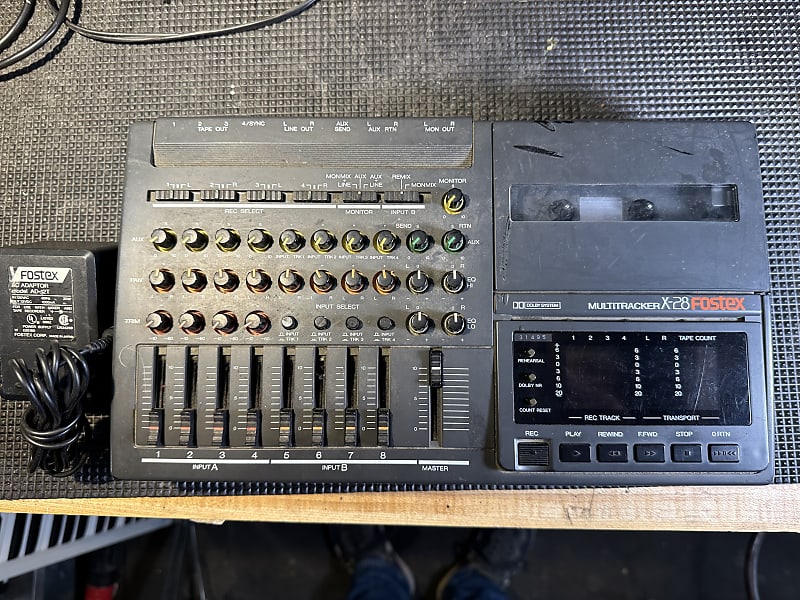 Fostex X-28 Multitracker ~ 4 Track Cassette Recorder ~ Parts | Reverb