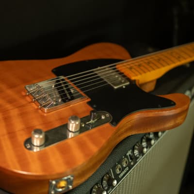 Legacy Flamed Redwood Telecaster 2022 - Satin Nitro Natural | Reverb