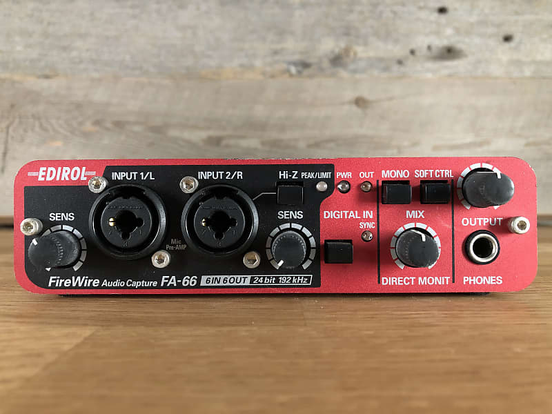 Edirol FA-66 Firewire Audio Interface | Reverb