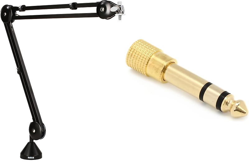 Rode PSA1 Desk-mounted Broadcast Microphone Boom Arm Bundle | Reverb