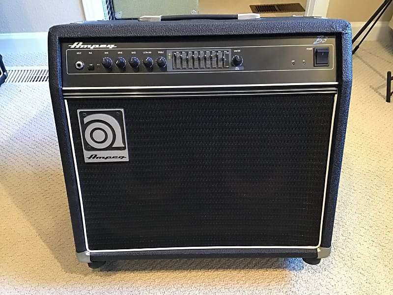Ampeg B3 2x8 bass combo 1990s Black | Reverb