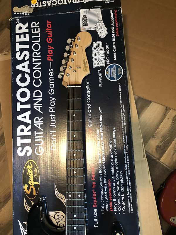 Fender Squier Stratocaster guitar midi controller | Reverb