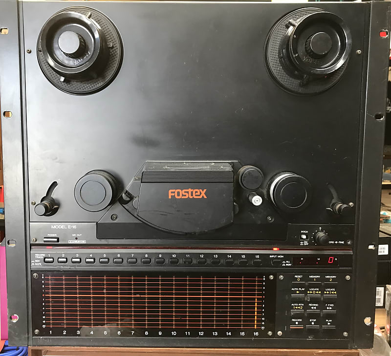 Vintage 1980s Fostex MIJ Model E-16 1/2" 16-Track Reel to | Reverb