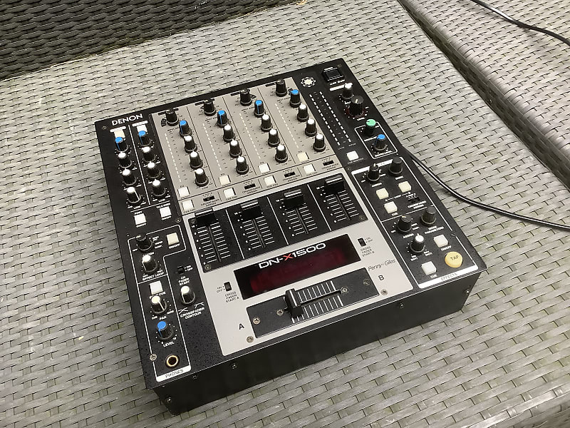Denon DJ DN-X1500 Professional 4-Channel DJ Mixer w/ Sampling | Reverb