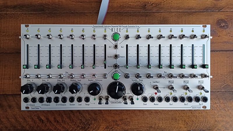 Electro Music (SynthCube) Klee Sequencer | Reverb