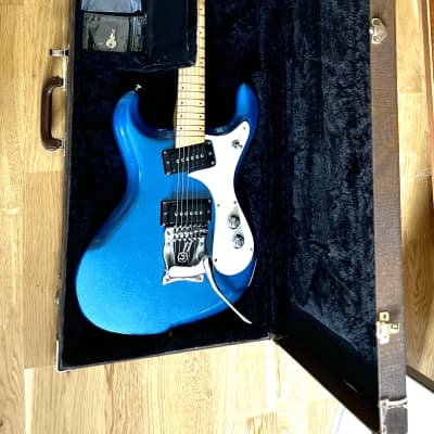 Mosrite The Nokie 1992 - Blue sparkle | Reverb