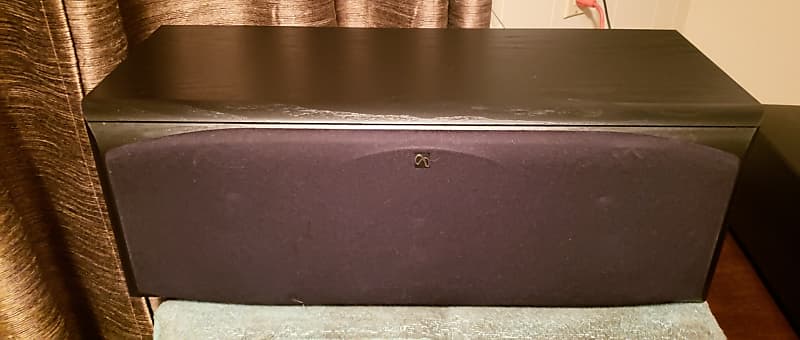 Infinity Alpha 37c Center Channel Speaker Black Ash | Reverb