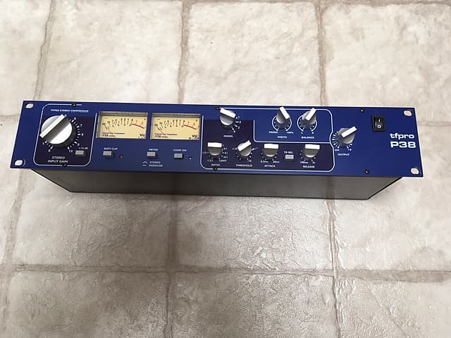 Ted Fletcher tfpro P38 "Edward The Compressor" Stereo | Reverb