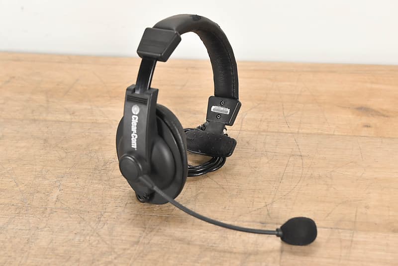 Clear-Com CC-15-MD4 Single-Ear Intercom Headset with Mini DIN | Reverb