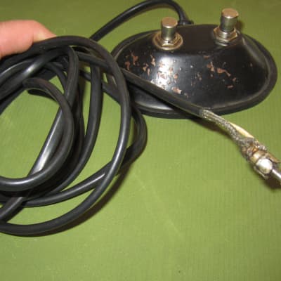 Fender Dual Footswitch for Tube Amp 1960s - Black | Reverb