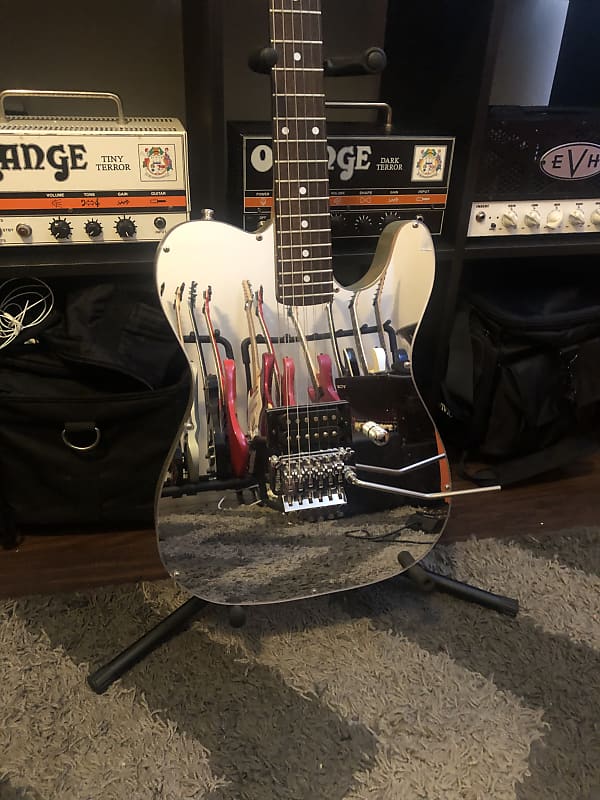 Kramer Mick Mars Tele Vintage 80’s - Mirror top tele | Reverb