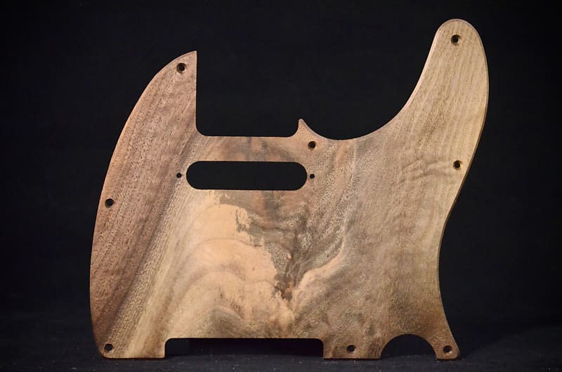 Fender Telecaster Pickguard - Black Walnut | Reverb