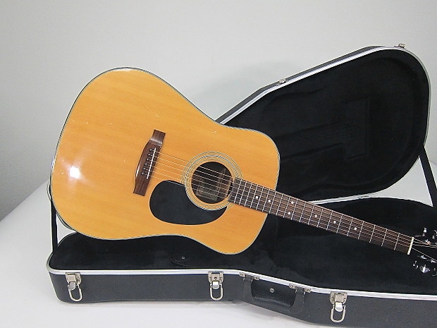 Vintage 1970s Martin Sigma DM-2 Dreadnaught Acoustic | Reverb UK