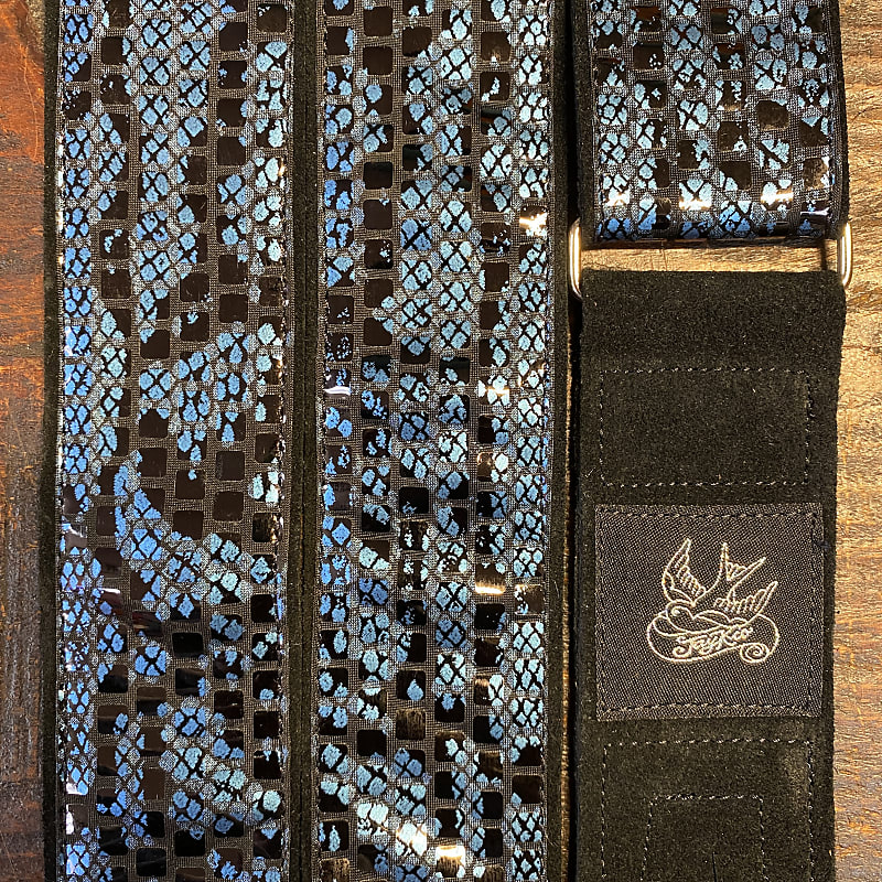 Jaykco Digi Blue Snake Guitar Strap - OOSN1 | Reverb