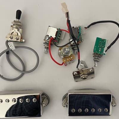 Epiphone Mini ProBucker Pickups with Wiring Harness Fit Les | Reverb