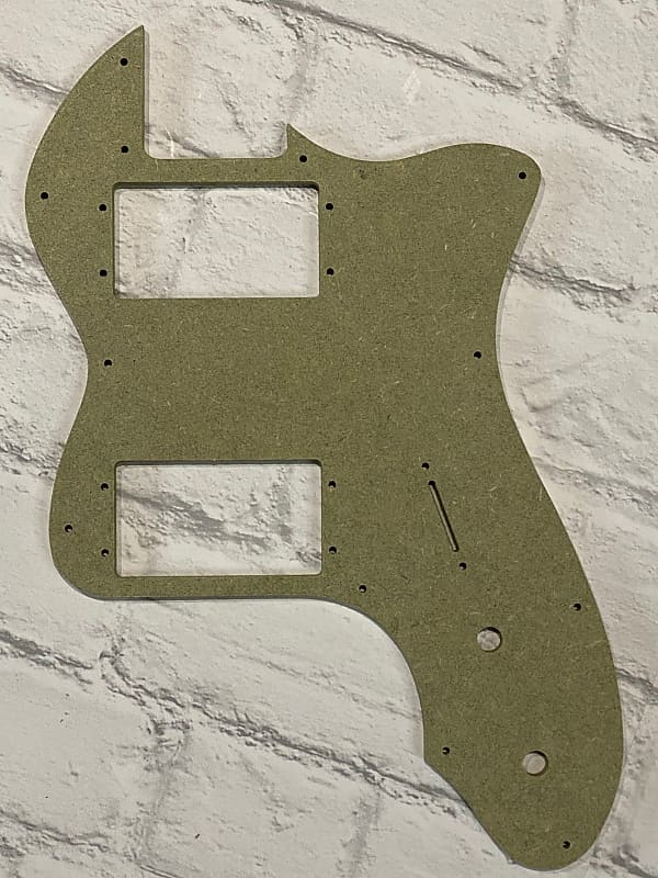 Telecaster / Tele 1972 Thinline Guitar Pickguard Template | Reverb