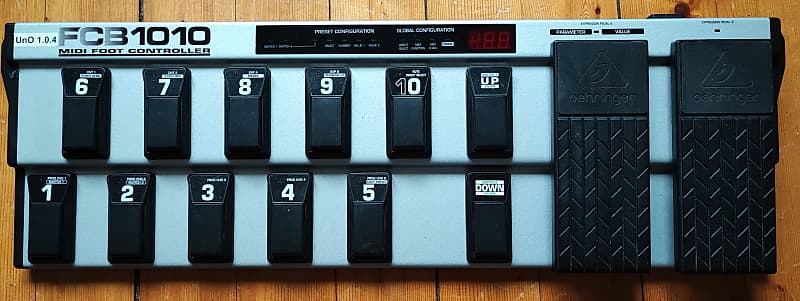 Behringer Fcb 1010 Midi Foot Controller Reverb 