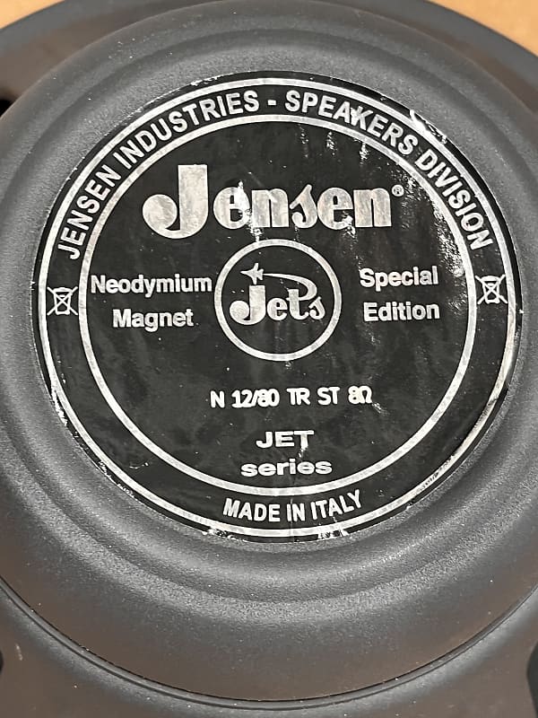 Jensen Jet Tornado NEO Stealth 80 watt 12" 8 Ohm | Reverb