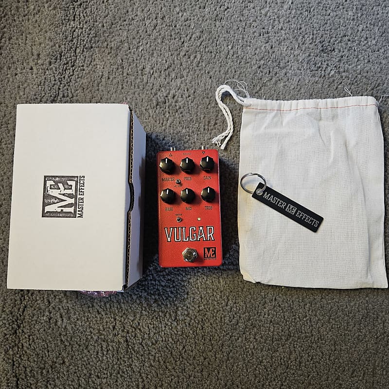 Master Effects VULGAR RG100ES PREAMP PEDAL 2024 | Reverb