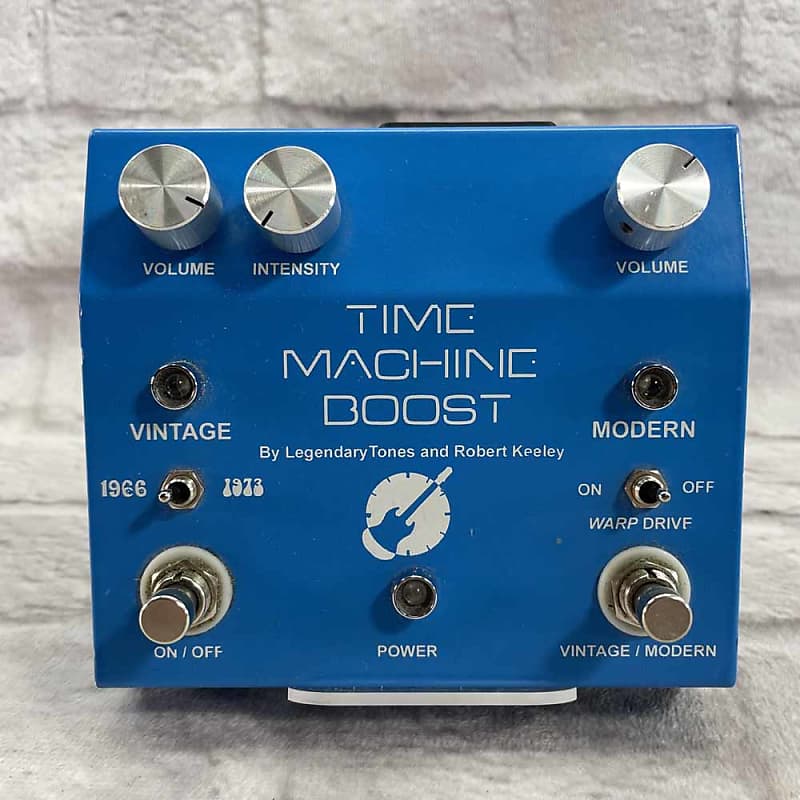 Used: Legendary Tones/Keeley Time Machine Boost | Reverb