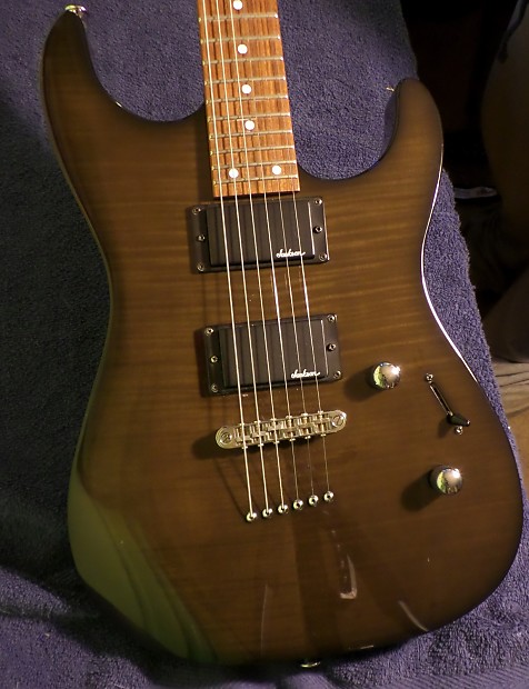 Jackson Dinky Reverse JS30 DKT Hardtail Quilted Maple Top | Reverb