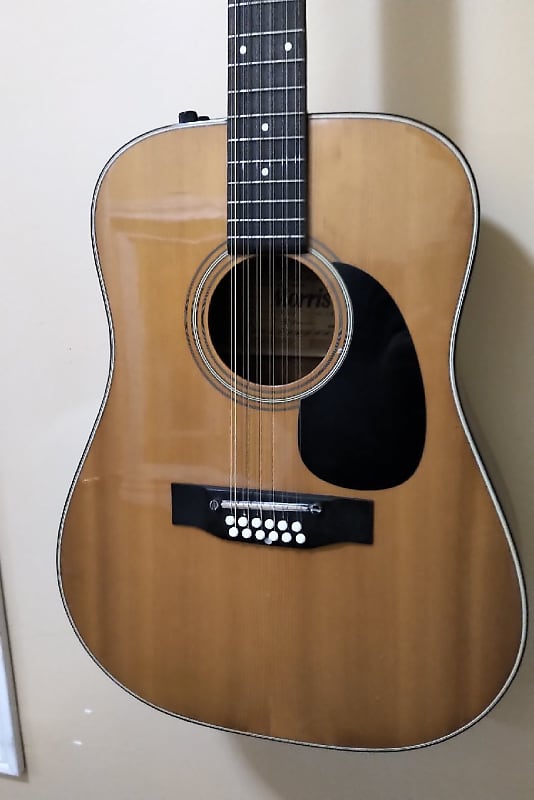 used Morris 12-String Acoustic Guitar w Passive Pickup | Reverb