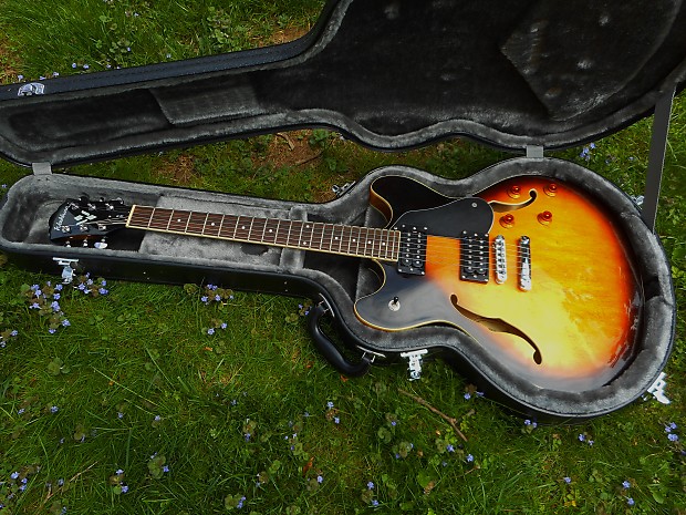 Washburn Samick HB-30 Thinline archtop guitar, 2001, Made In | Reverb