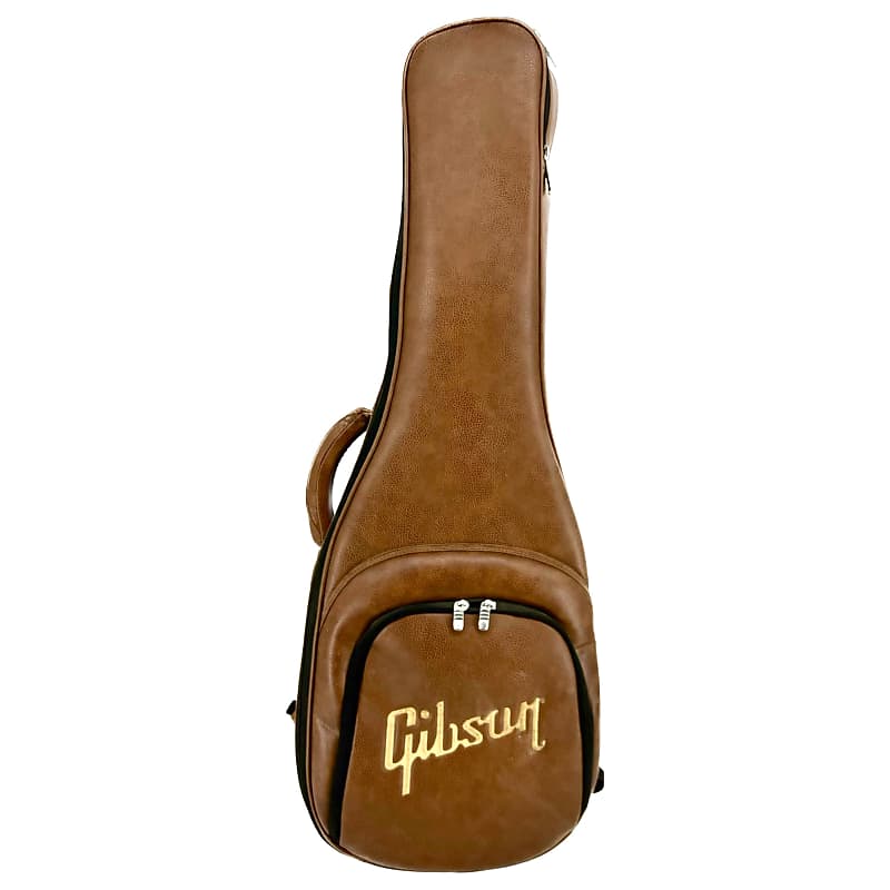 Gibson Brown Leather Soft-shell Case | Reverb