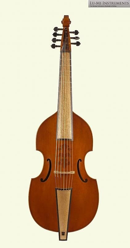 7-String Bass Viol after Nicolas Bertrand (1704) by Lu-Mi | Reverb UK