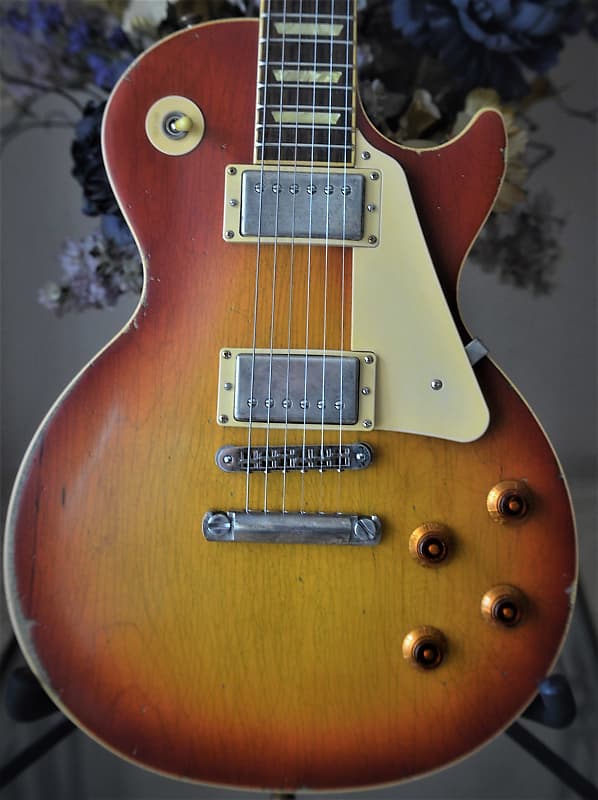 Gibson Les Paul Relic Sunburst Custom | Reverb