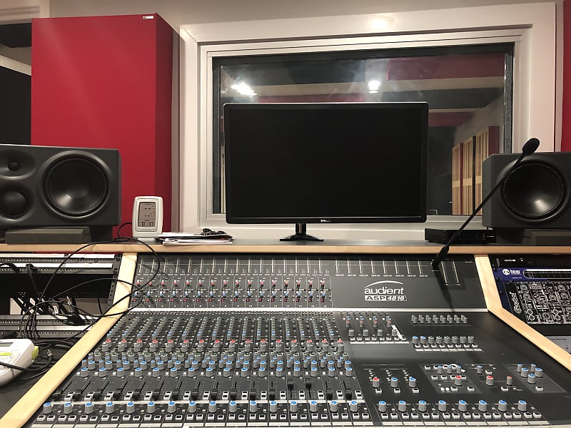 Audient ASP4816 Mixing Console with custom desk | Reverb