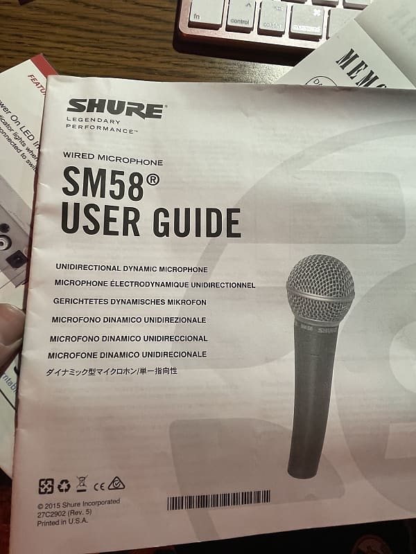 Shure Sm58 mic | Reverb