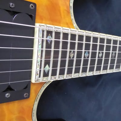 Fernandes Revolver Elite 2009 Lemon Drop Sustainer EMG | Reverb España