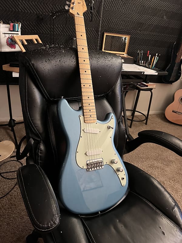Fender Duo sonic - Tidepool blue | Reverb