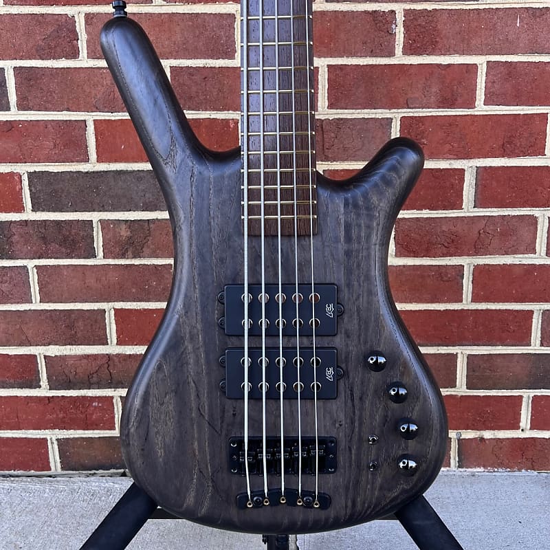Warwick Pro Series Corvette $$ 5-String, Nirvana Black | Reverb