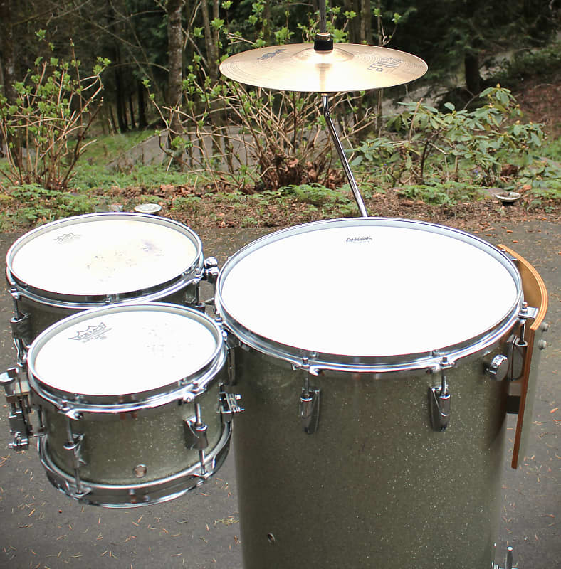 Yamaha Club Jordan Cocktail kit - Silver Sparkle | Reverb