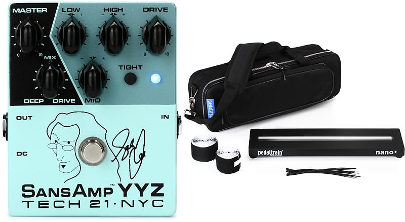 Tech 21 YYZ Geddy Lee Signature SansAmp YYZ Pedal Bundle with | Reverb