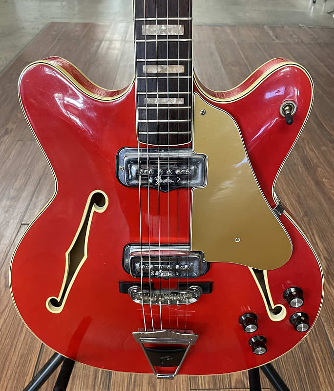 Fender Coronado II 1966 - Cherry Red | Reverb