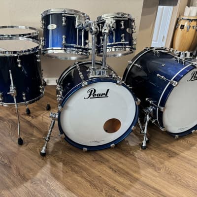 Pearl Reference Pure 6pcs Satin Charred Oak Drum Set | Reverb